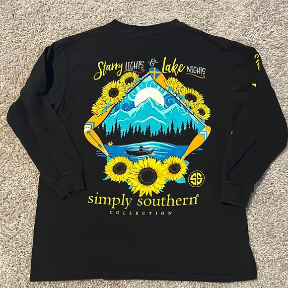 Simply Southern | Shirts & Tops | Youth Small Simply Southern Long ...